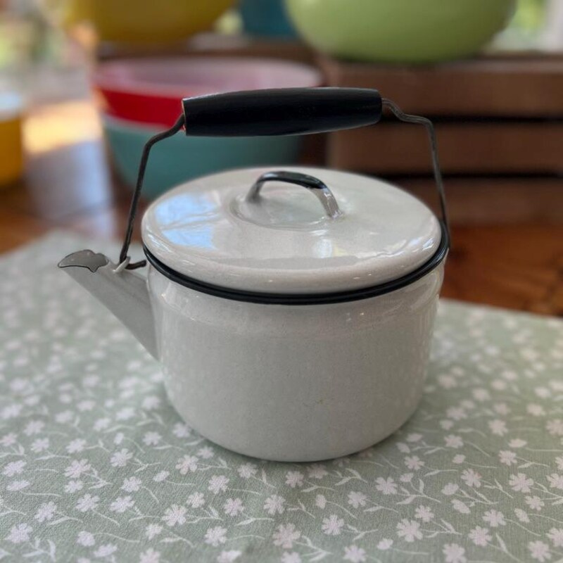 Enamel Tea Pot - Etsy