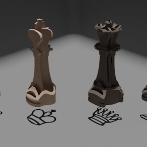 2d/3d Chess Set - Etsy