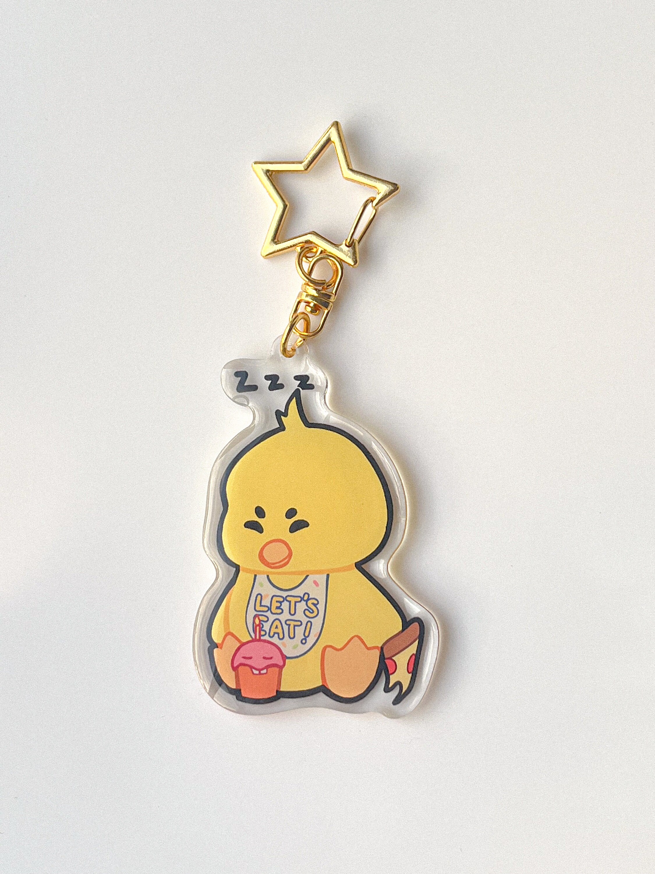 Sleeping FNAF Charm: Freddy, Chica, Bonnie, Foxy (2.5 Inch) - Etsy
