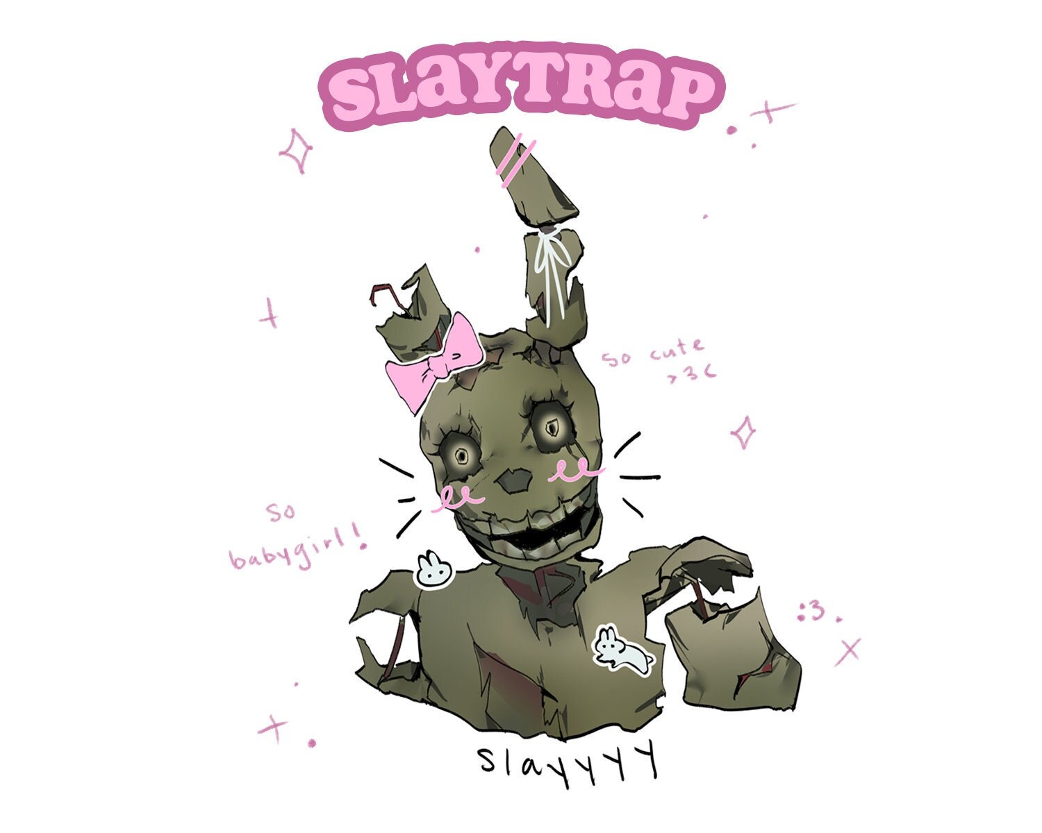Springtrap Five Nights at Freddy's Slay - Etsy