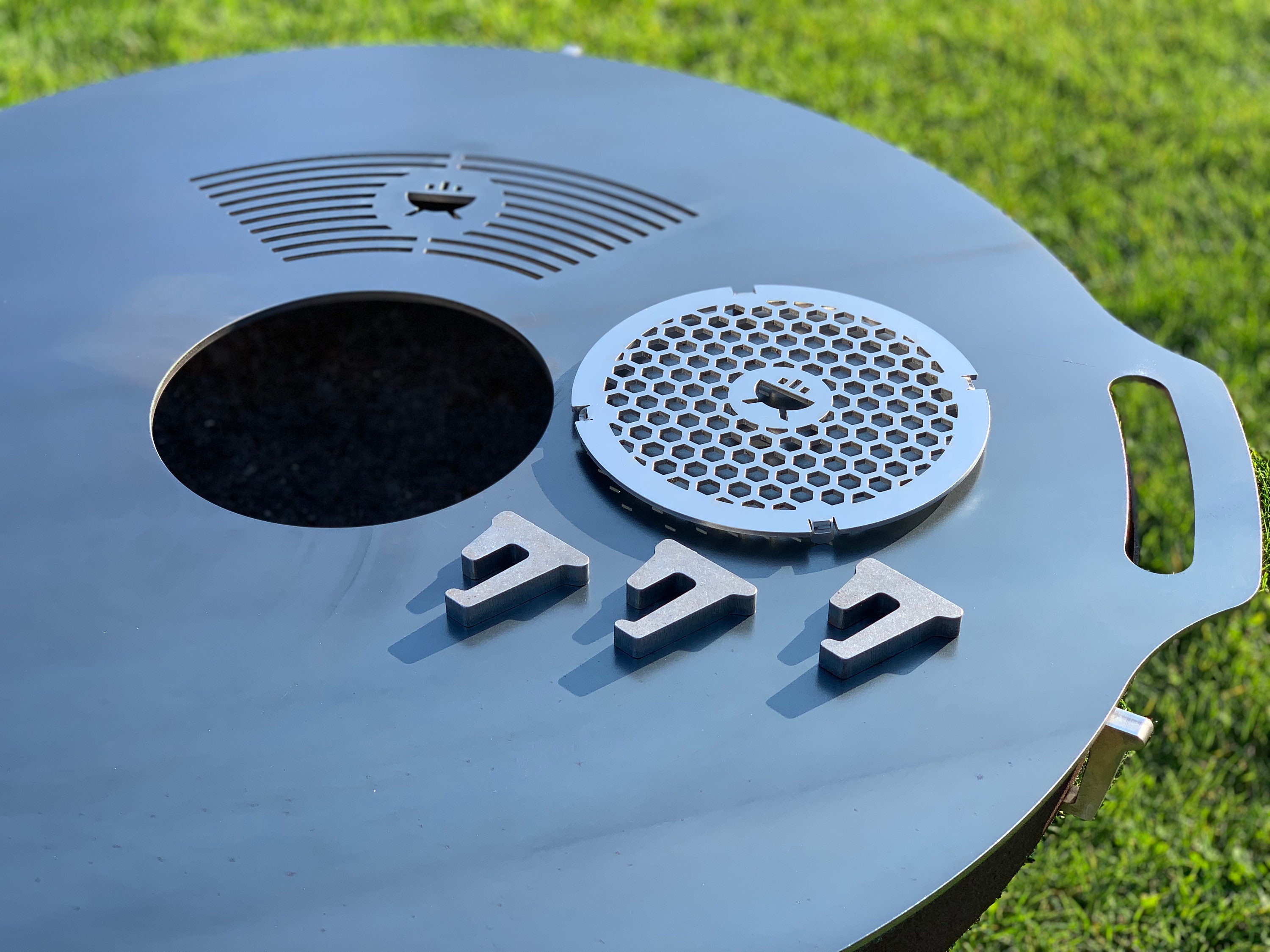 Plancha Grillplatte D 800 mm Feuerplatte Stahl - Etsy.de