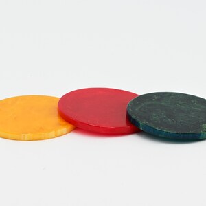 Vintage Bakelite Poker Chip Set (about 100 Pieces) Rare Find Complete ...