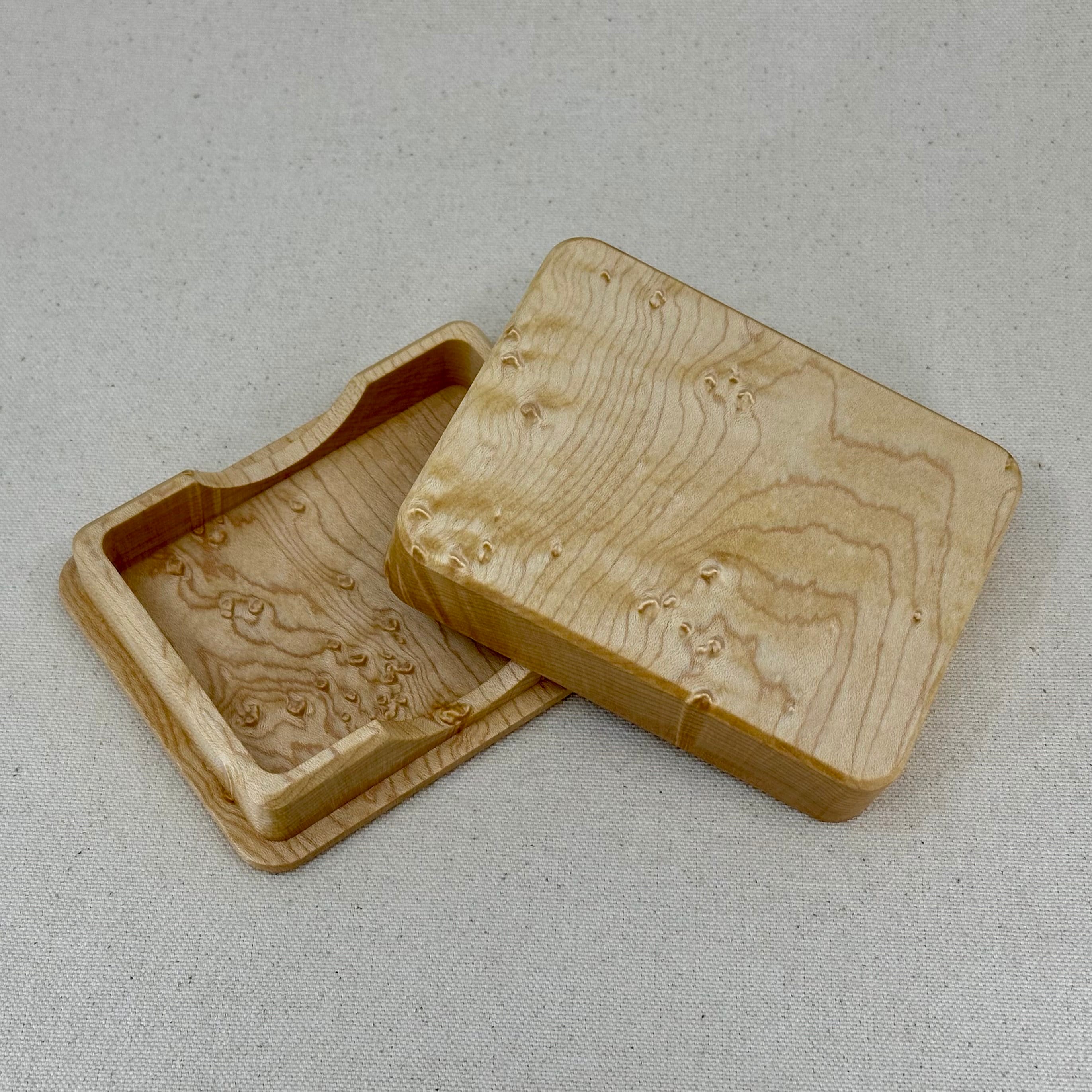 Personalizable Wooden Playing Card Box - Etsy