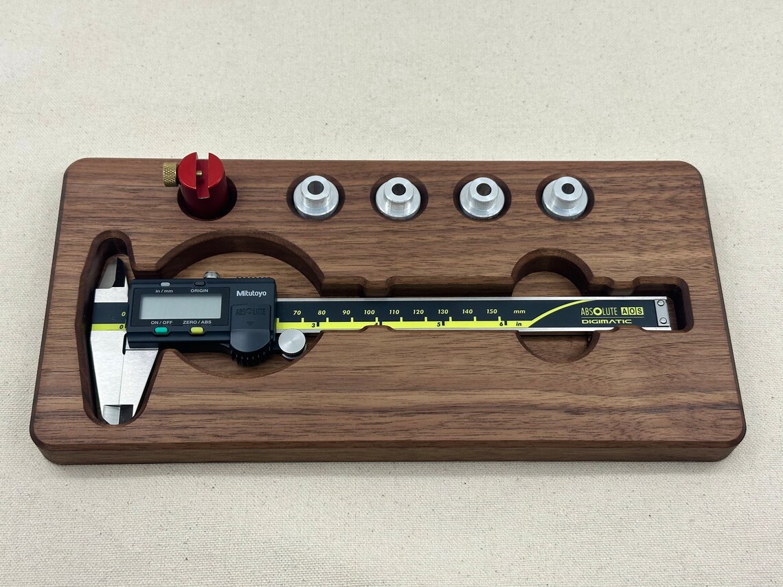 Digital Caliper and Bullet Comparator Wooden Tray - Etsy