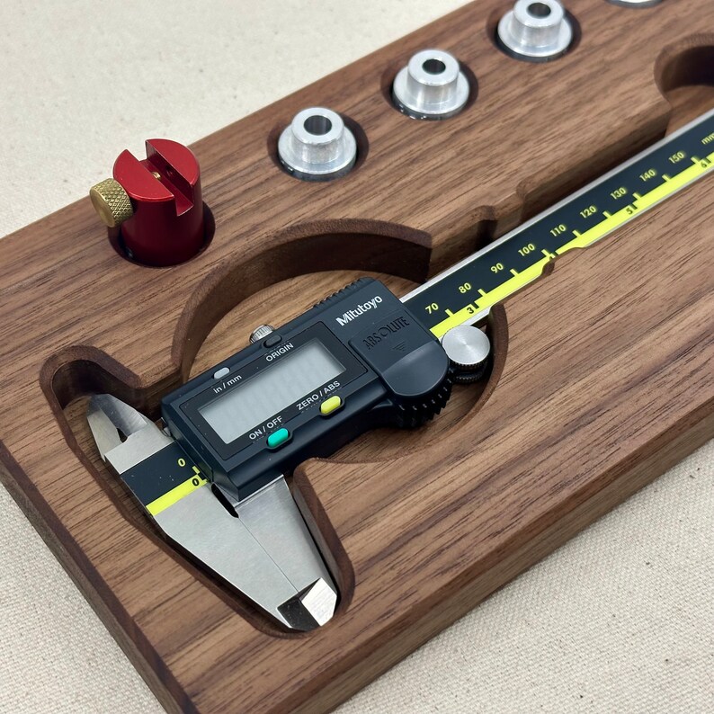 Digital Caliper and Bullet Comparator Wooden Tray - Etsy