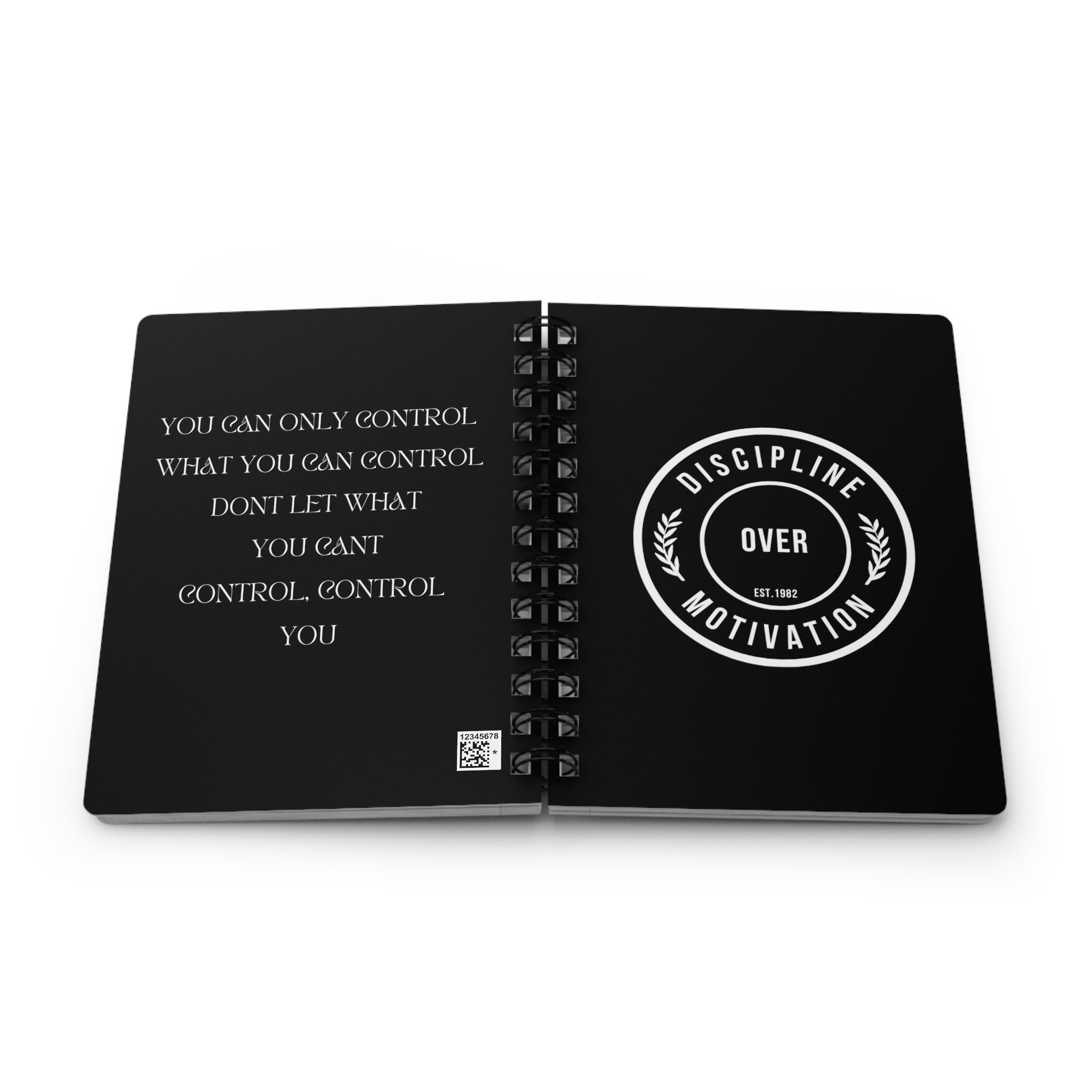 Spiral Bound Daily Discipline Journal - Etsy