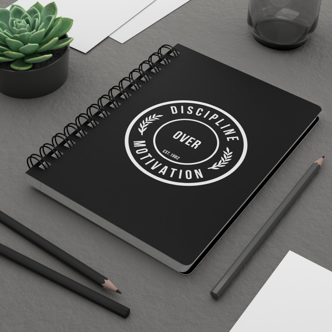 Spiral Bound Daily Discipline Journal - Etsy