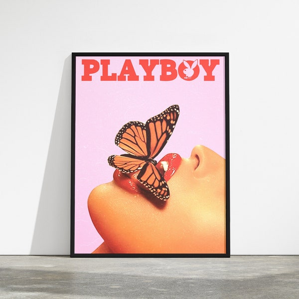 Vintage Playboy Poster - Etsy