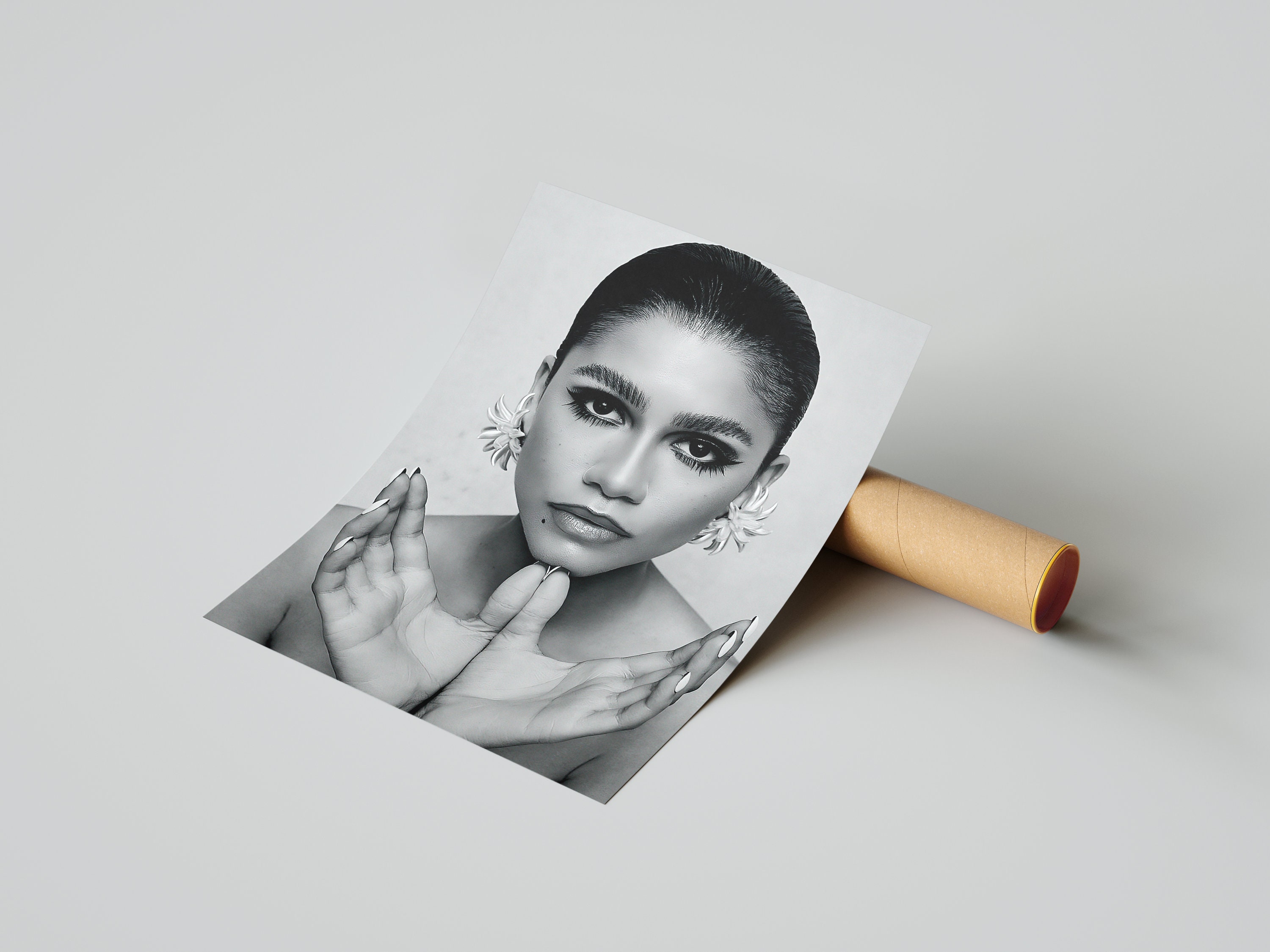Zendaya Poster Zendaya Euphoria Movie Poster Wall Art - Etsy UK