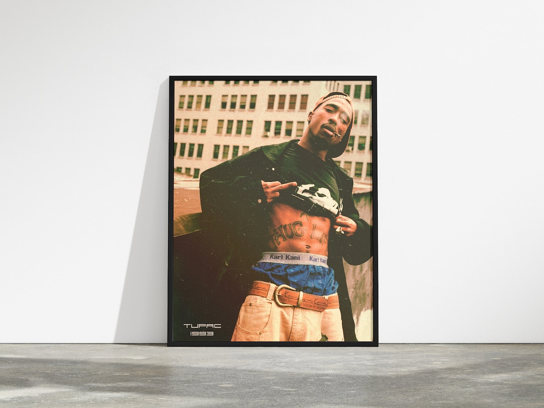 Tupac Shakur Poster: Iconic Wall Art Print for Your Room - Etsy Australia