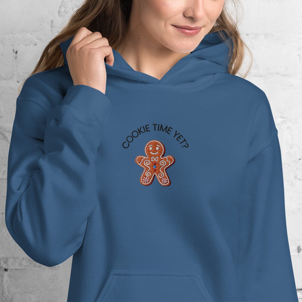 Gingerbread Men Sweater, Holiday Cookie Unisex Hoodie, Bakery Holiday ...