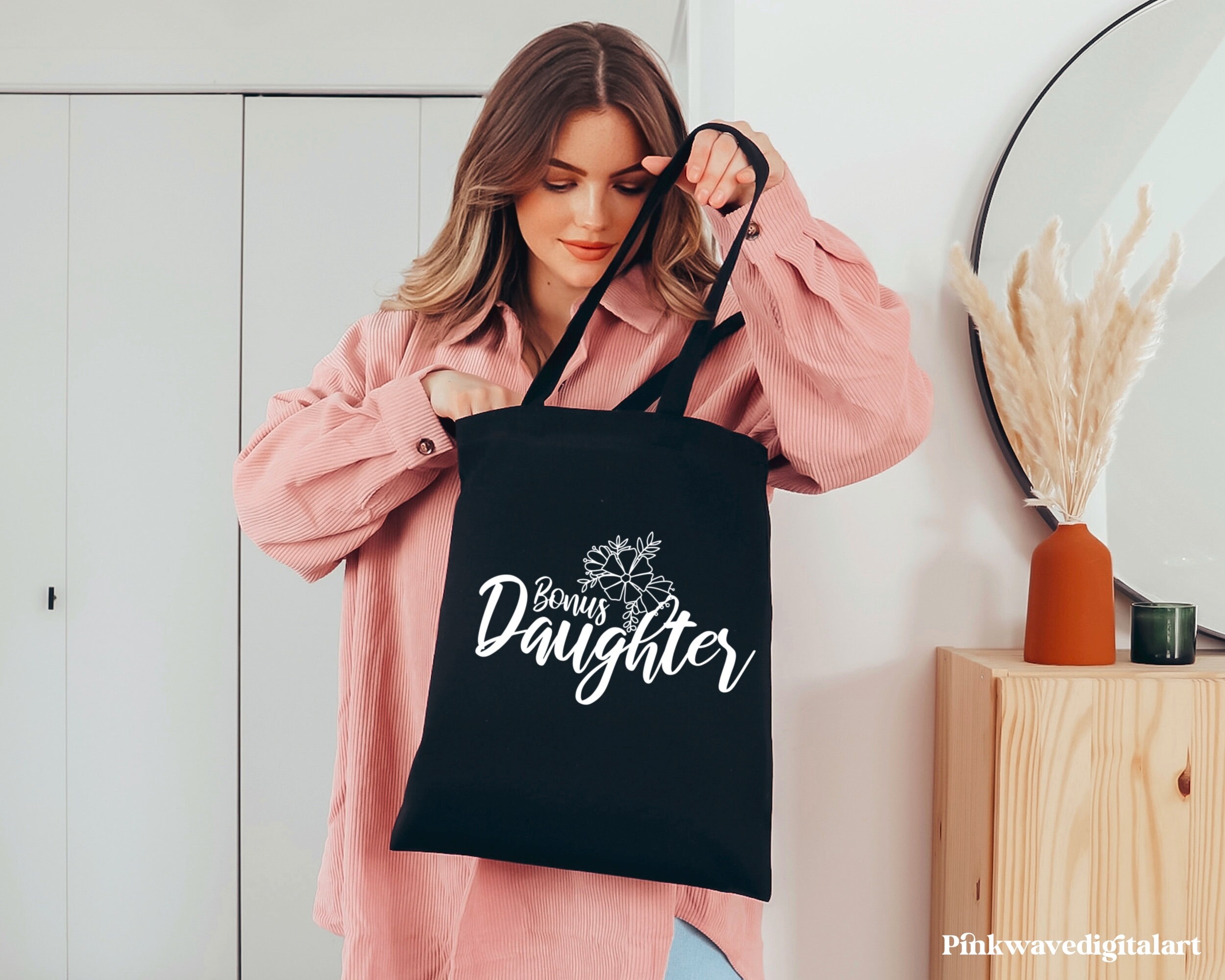 Bonus Daughter Svg, Bonus Daughter Flower Svg, Like Daughter Svg ...