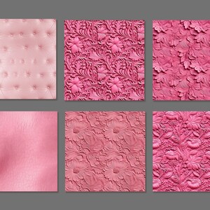 Pink Leather Seamless Pattern Texture Craft Paper. Commercial Use. Junk ...