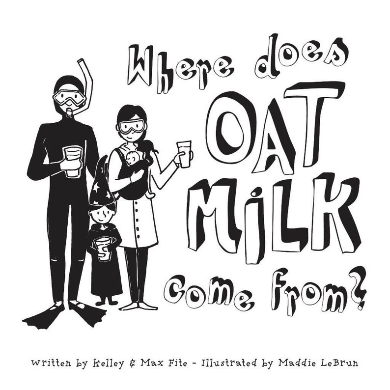 Where Does Oat Milk Come From childrens Book - Etsy