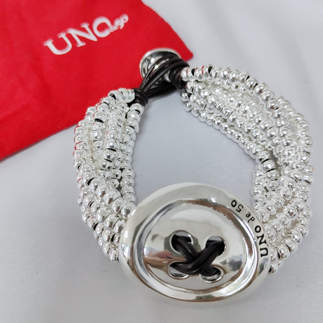 UNO De 50 Bracelet Multi-storey Sliver Plated Bracelet Women - Etsy