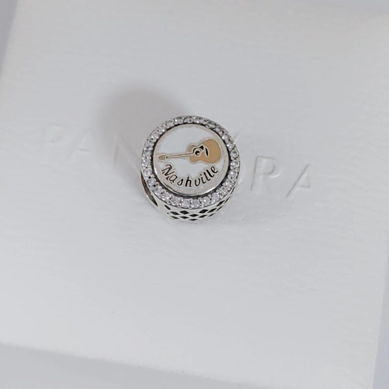 Pandora Nashville Guitar My Heart Chicago Pendant Exclusive Bead Charm ...