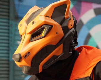 Neo Wolf Cosplay Mask - Etsy