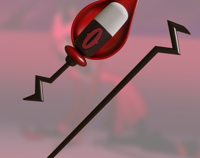 Alastor the Radio Demon Shattered Cosplay Staff Finished Product ...