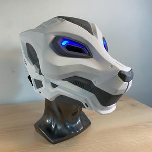Cyber Deer Mask- Custom Colors and Lights, Futuristic Mask, Cyber Punk ...