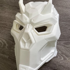Tech Demon Cyber Mask- Custom Colors Mask, Cyberpunk Mask, Techy Mask ...