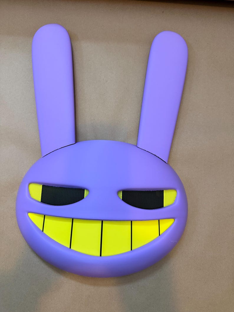 Jax Mask for Cosplay- Digital Circus Inspired, Cosplay Costume ...