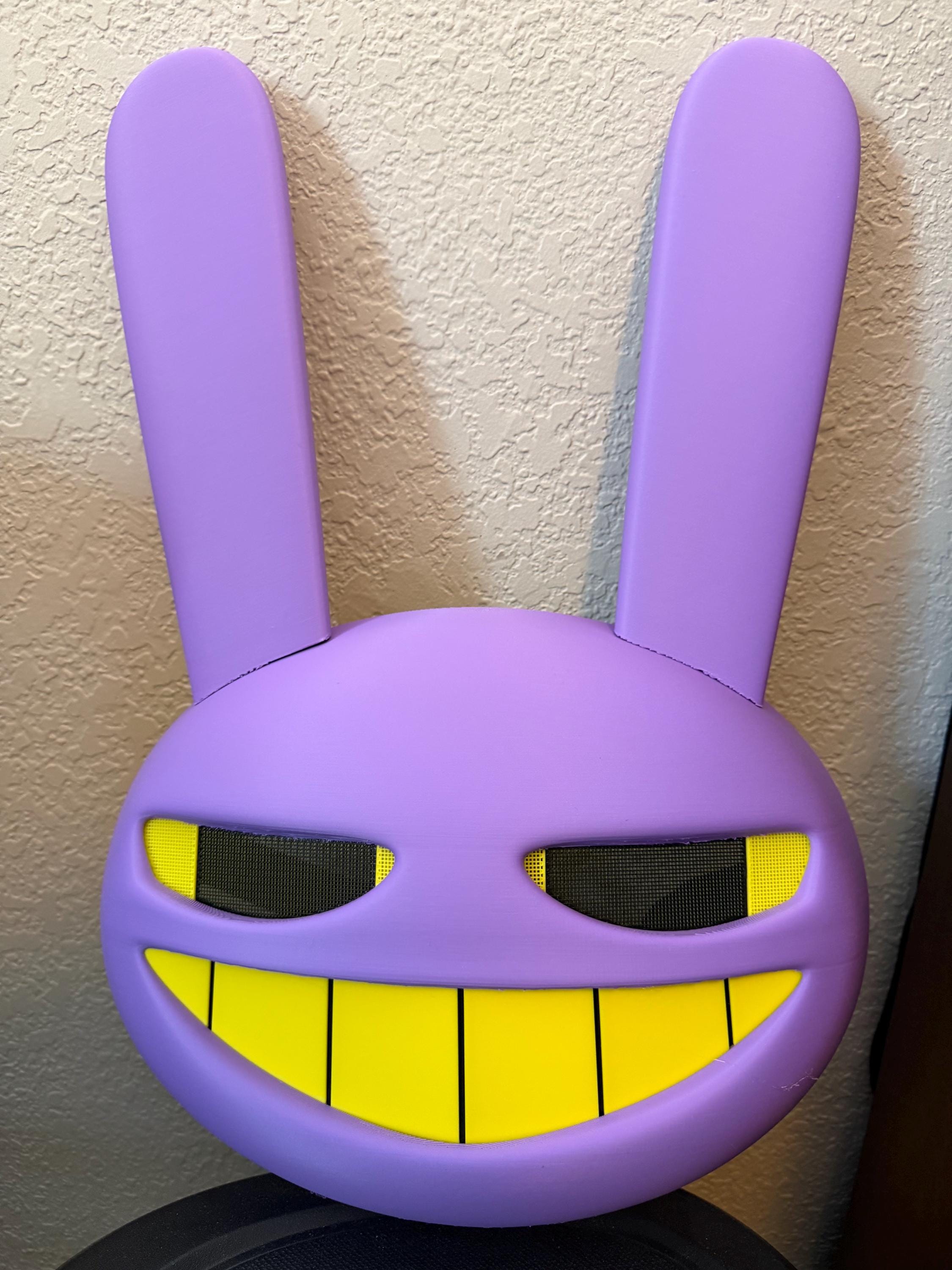 Jax Mask for Cosplay- Digital Circus Inspired, Cosplay Costume ...
