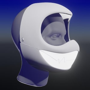 Murder Drones Cosplay Mask- Finished Product, Customizable, Full Sized, Moving Jaw, Drone, Gift ...