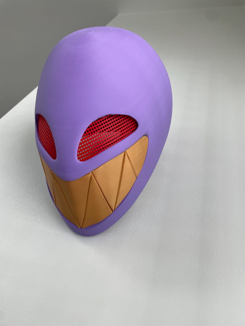 Valentino Hazbin Cosplay Helmet Cosplay Mask- Finished Product, Full ...