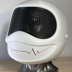 Murder Drones Cosplay Mask- Finished Product, Customizable, Full Sized ...