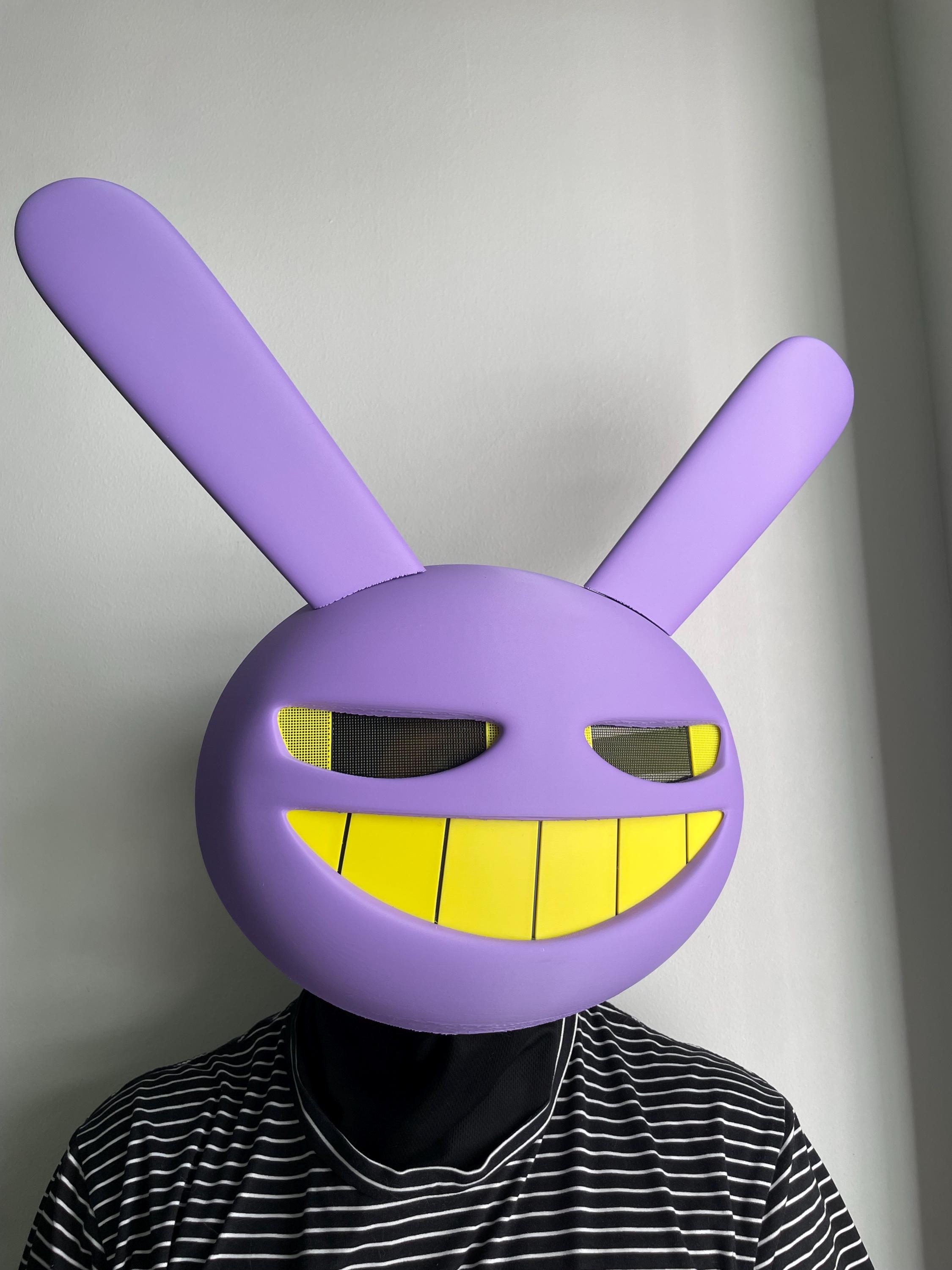 Jax Mask for Cosplay- Digital Circus Inspired, Cosplay Costume ...