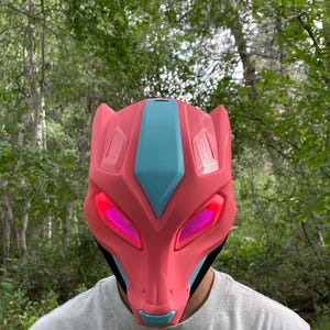 Cyber Deer Mask- Custom Colors and Lights, Futuristic Mask, Cyber Punk ...