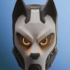 Cyber Dog Mask- Canine Mask, Future Mask, Cyber Punk Mask, Evo Dog ...