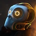 Cyber Primate Mask- Custom Colors and Lights, Futuristic Mask, Cyber ...