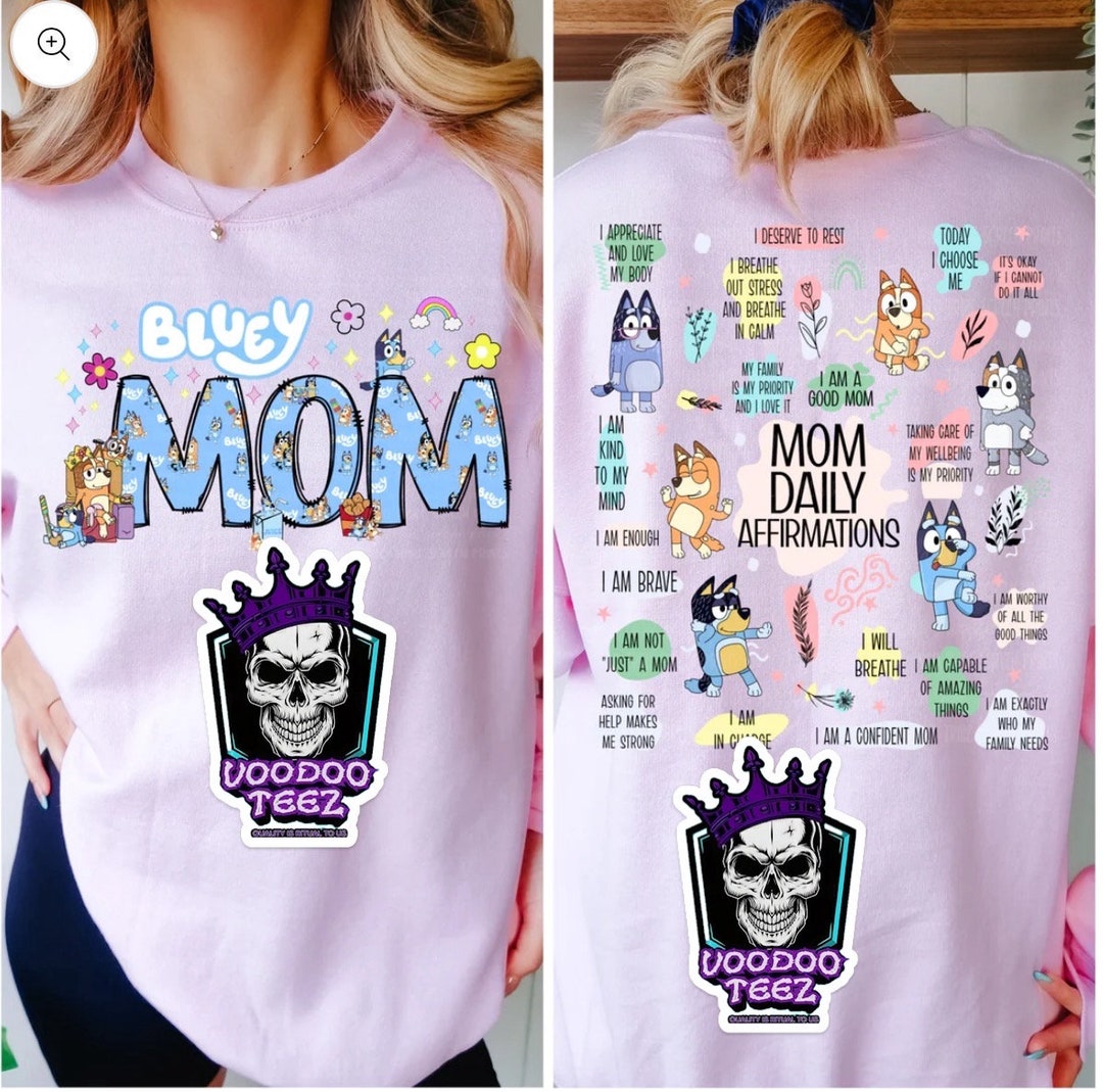 Bluey Mom Shirt - Etsy