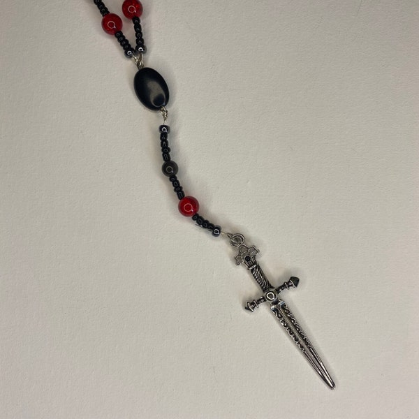 Sword Necklace - Etsy