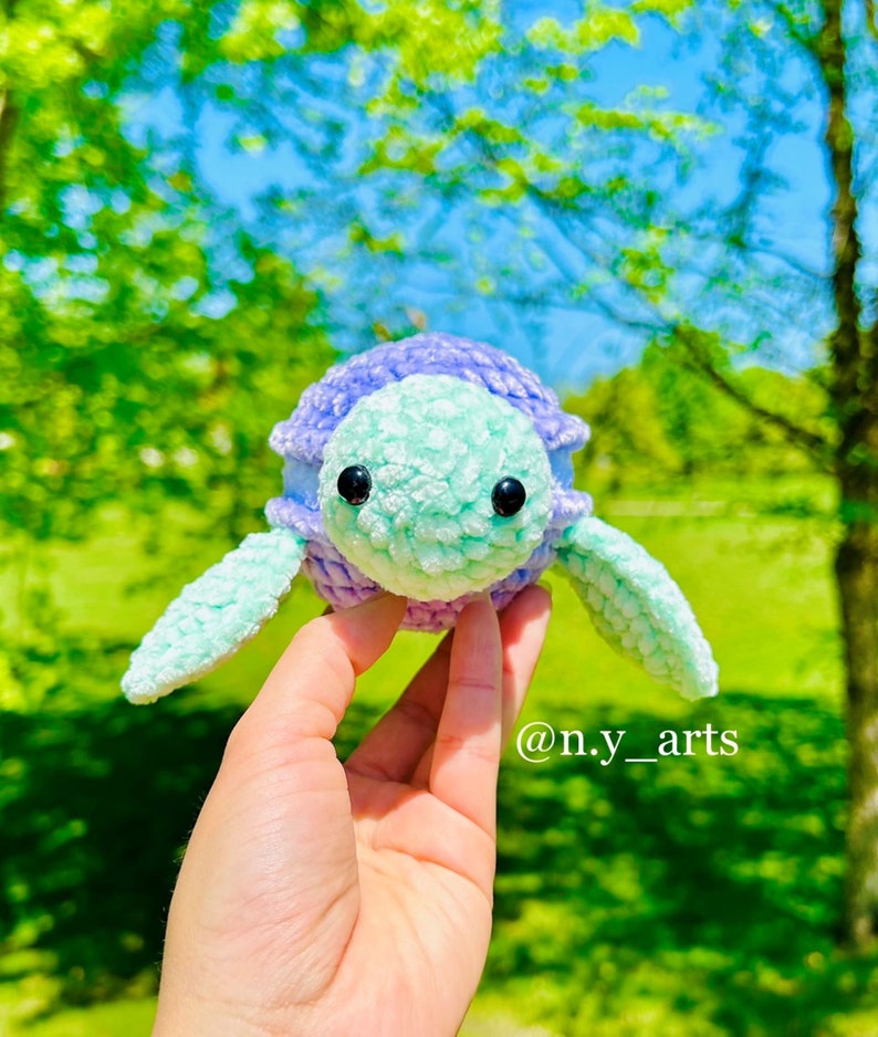 Macaron Turtle Crochet Pattern Crochet Turtle Pattern Turtle - Etsy