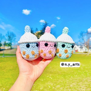 No-sew Pattern, Crochet Pattern, Crochet PDF, No-sew PDF, Crochet Boba ...