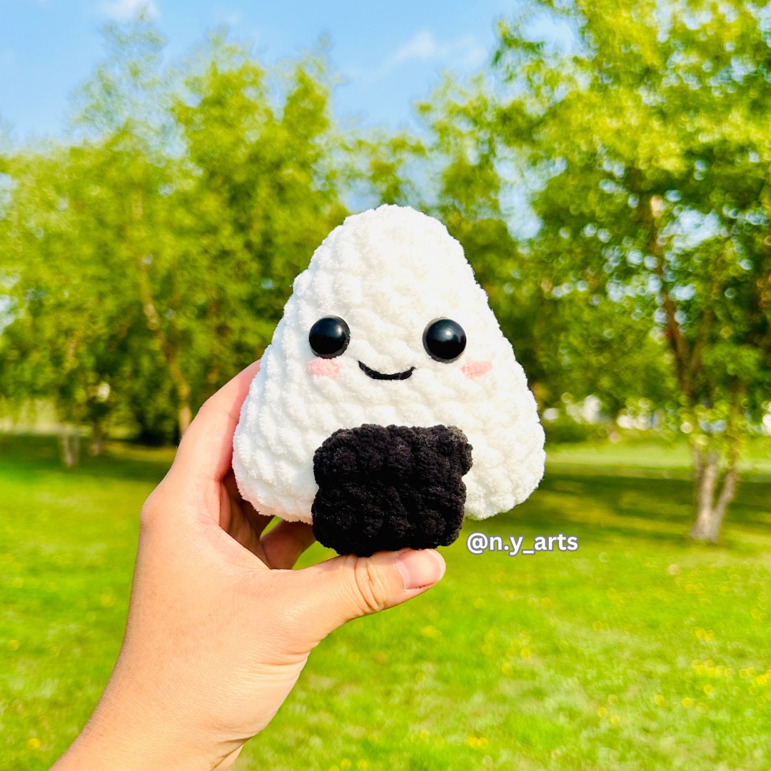 4in1crochet Pattern Crochet Onigiri Crochet PDF Amigurumi - Etsy