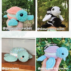 Macaron Turtle Crochet Pattern, Crochet Turtle Pattern, Turtle Amigurumi Pattern, Crochet Turtle ...