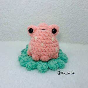 Crochet Strawberry Frog Pattern, Crochet PDF, Crochet Frog, Amigurumi ...