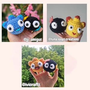 2 in 1 Pattern, Crochet Flame, Crochet Fire, Crochet Soot, Crochet ...