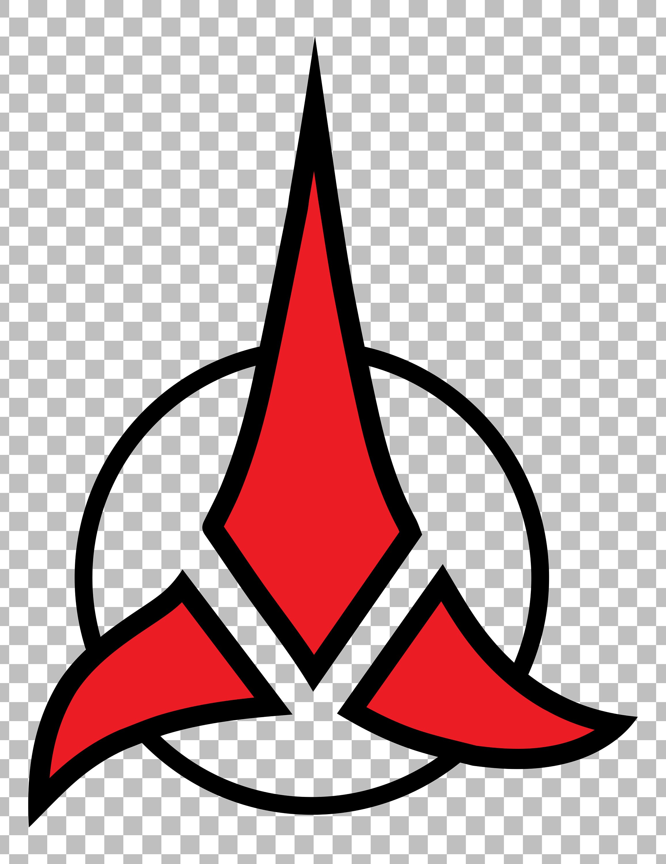 Klingon Vinyl Decal Sticker - Etsy