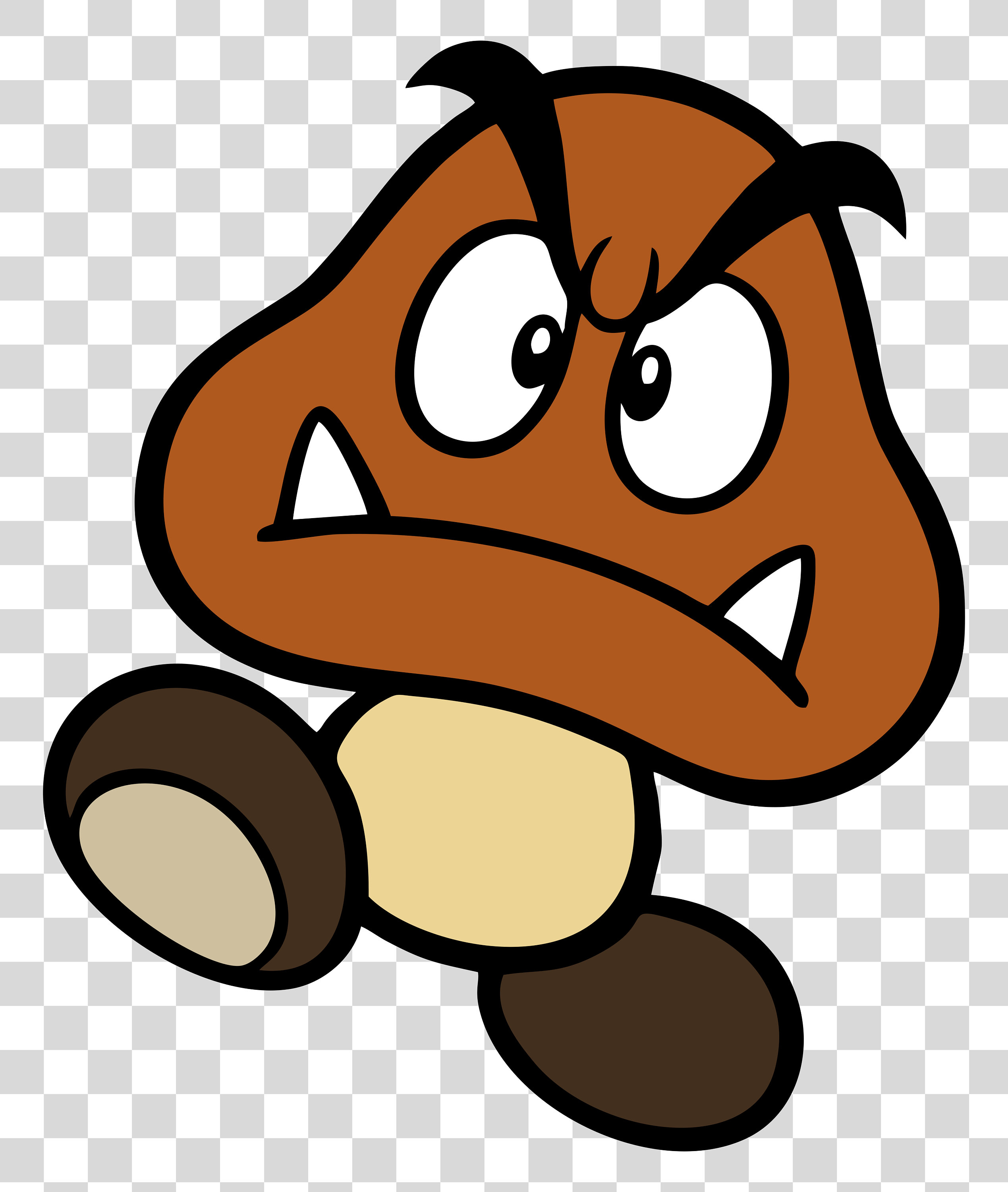 Goomba Vinyl Decal Sticker - Etsy