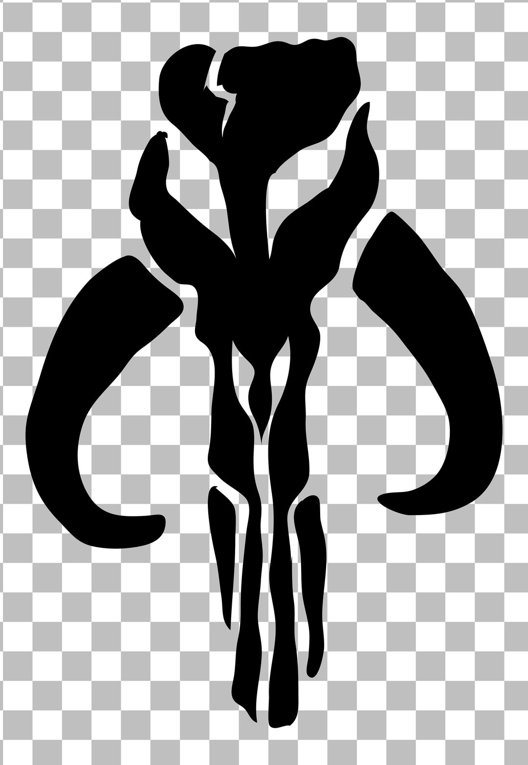 Mythosaur Mandalorian Boba Fett Symbol Vinyl Decal Sticker - Etsy