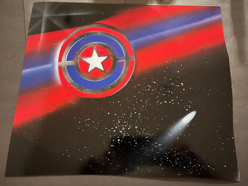 Captain America Universe Shield - Etsy