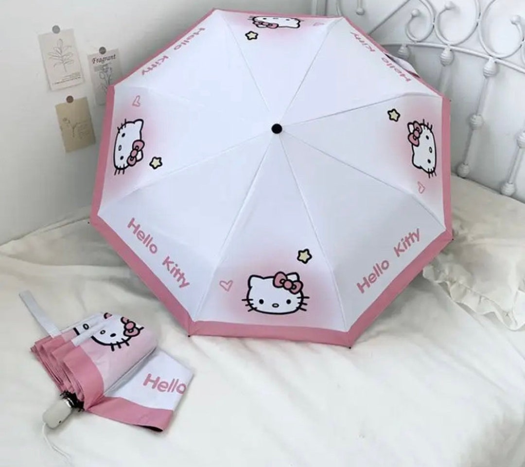 Sanrio Umbrella Hello Kitty Umbrella Y2K Umbrella Sanriocore - Etsy