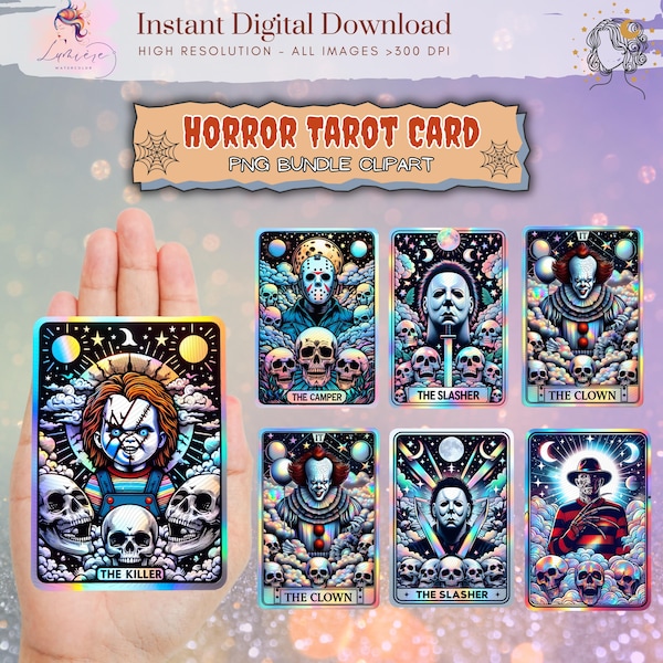 Horror Tarot Download - Etsy