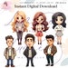 Magic Friends Clipart~ Set of 15+ Iconic Characters~ My Best Friend PNG ...