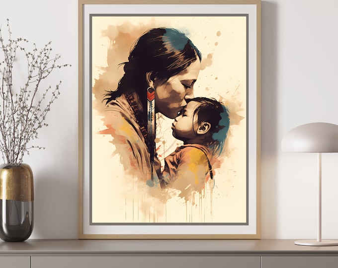 Mother and Baby High Resolution LARGE Digital Printable Mother's ...