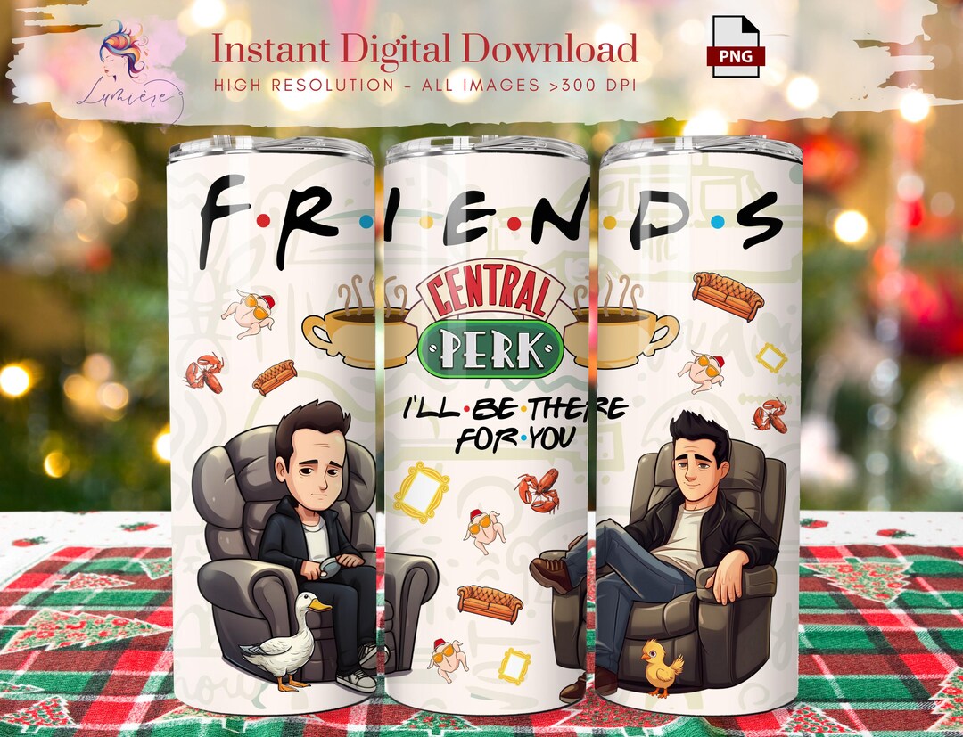 Best Friends 20oz Tumbler Wrap ~ Friends PNG ~ Skinny Tumbler Wrap PNG ...